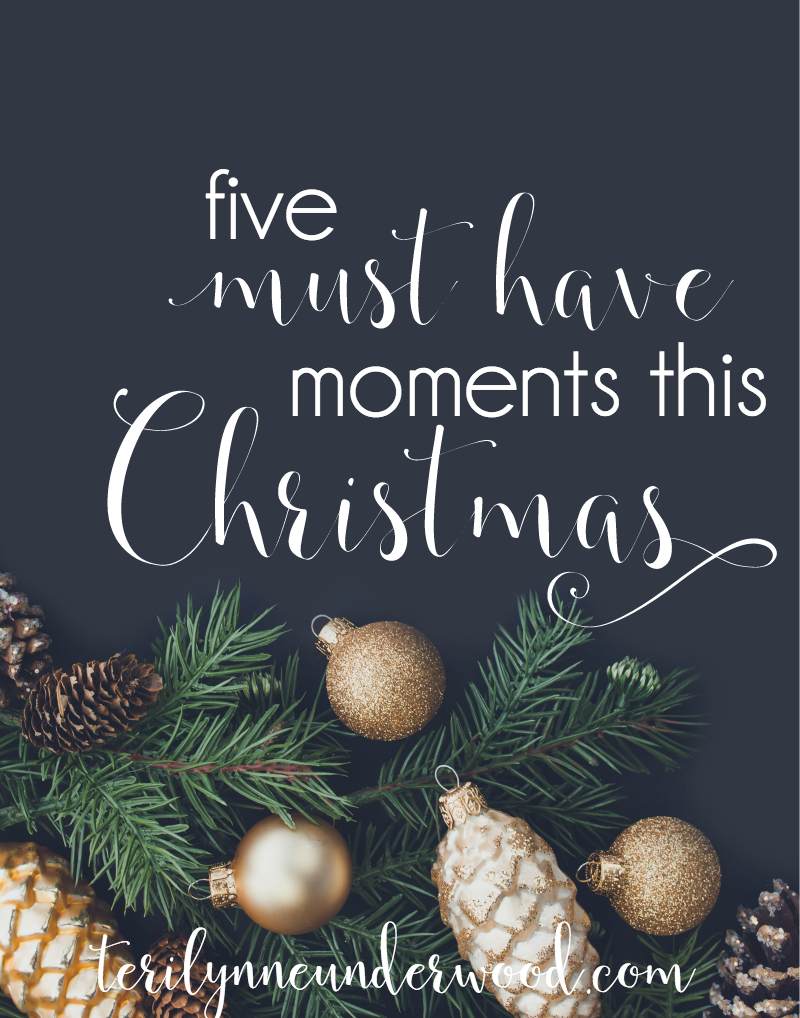5 Must Have Moments This Christmas